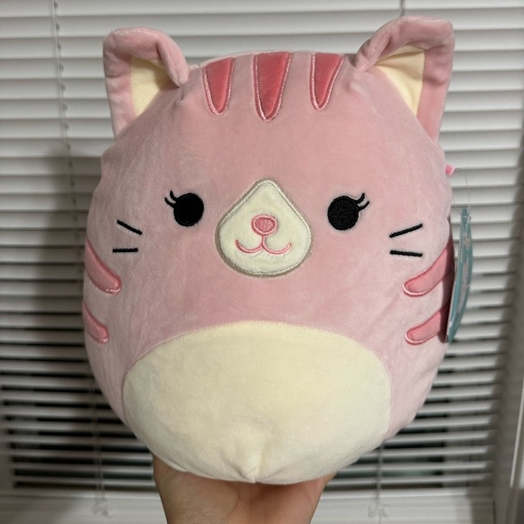 Squishmallows | Toys | Laura The Pink Tabby Cat Squishmallow | Poshmark